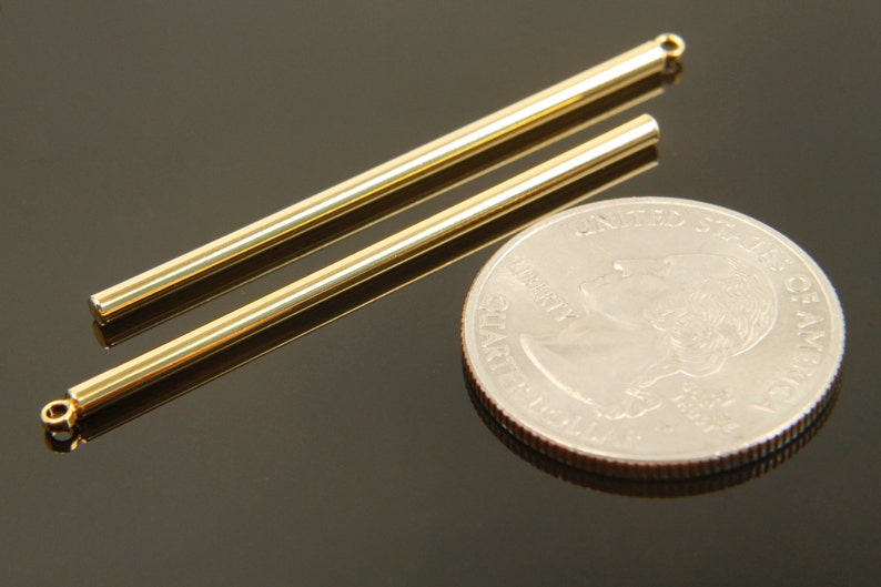 MARKDOWNS Dainty Stick Nickel Free S2-G1 20 Pcs 47x2mm - Etsy