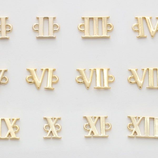 Roman Numeral Necklace - Etsy