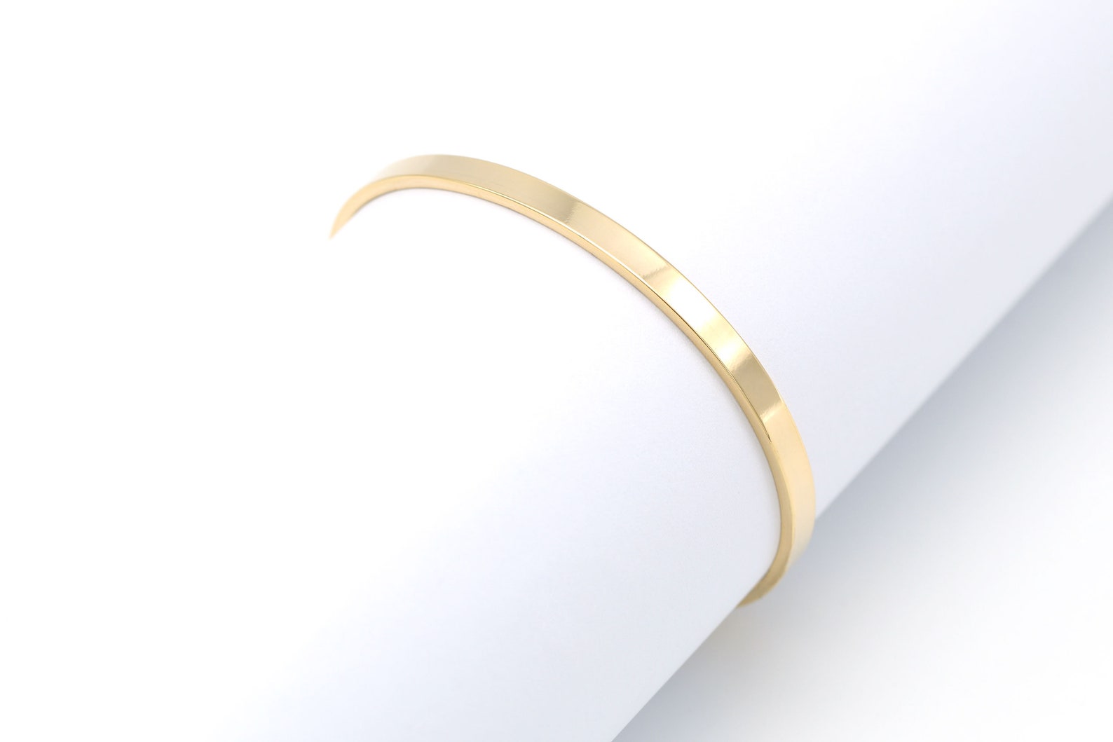 Blank Bangle for Stamping / Engraving / Laser Scratching, C6-G1, 5 Pcs ...