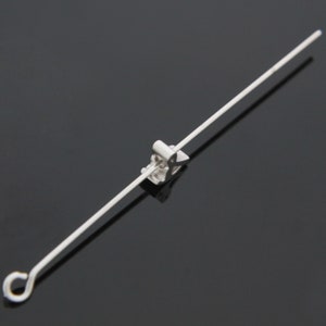 Alphabet S, AS-R10, 2 Pcs, 5x6x3mm, Hole Size 1.7x1.6mm, Cursive Letter ...