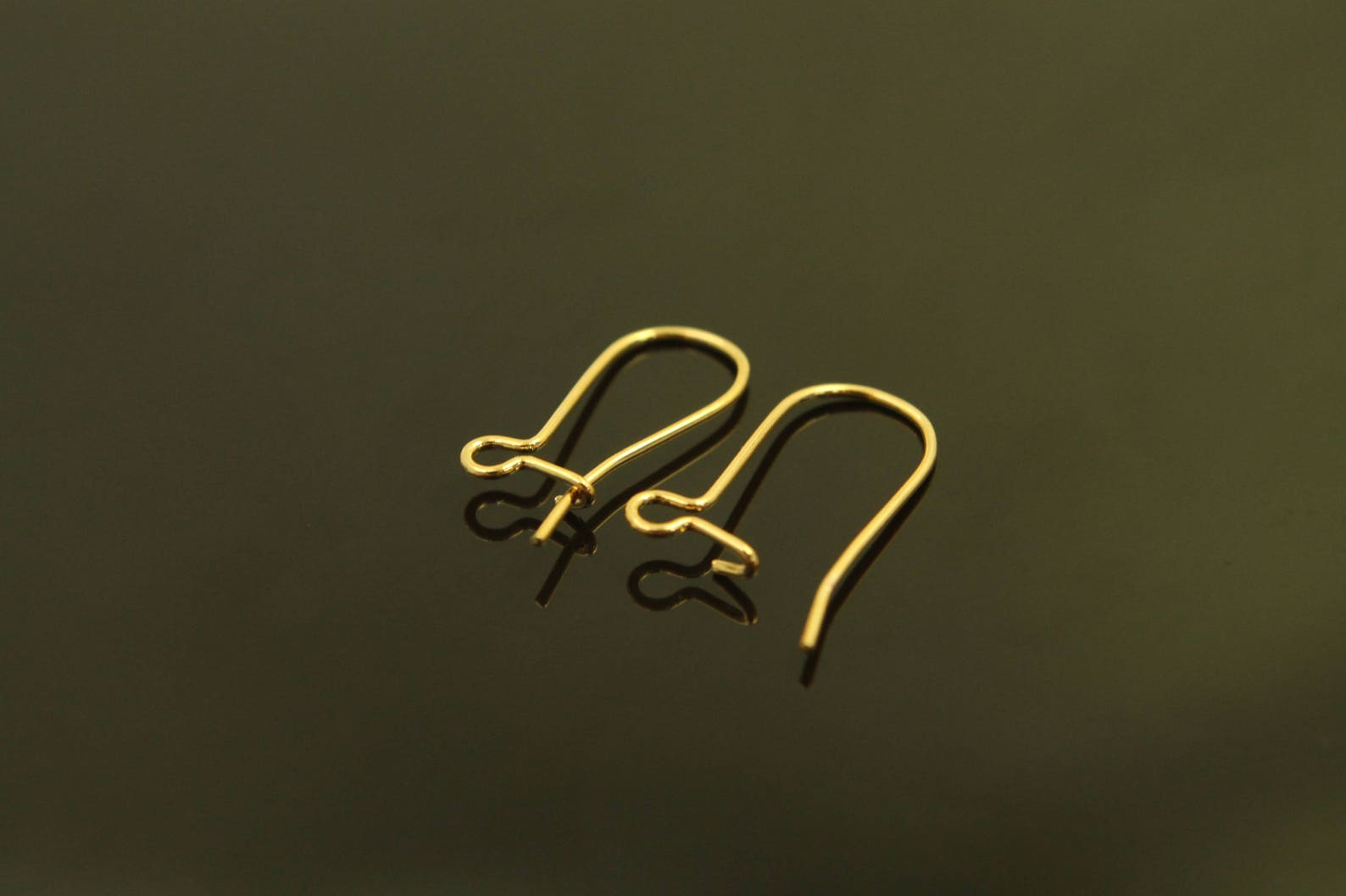 Kidney Earring Hook W/ Link S Nickel Free E7-G4 10 Pcs - Etsy