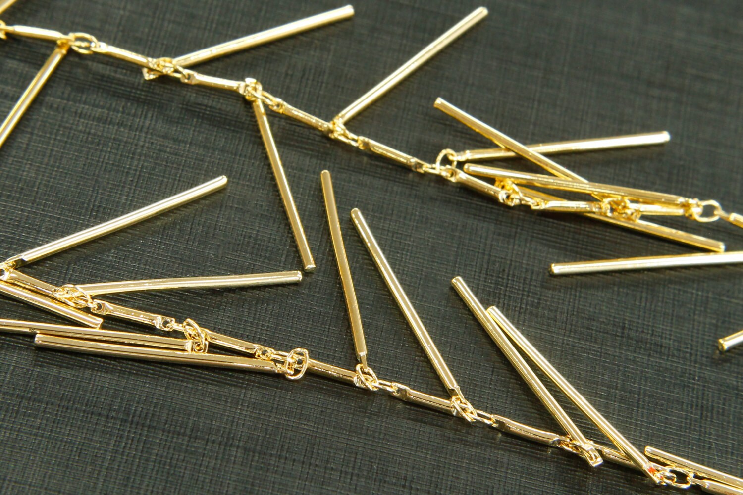 Stick chain Nickel free CJ03-10 1m Handmade chain | Etsy