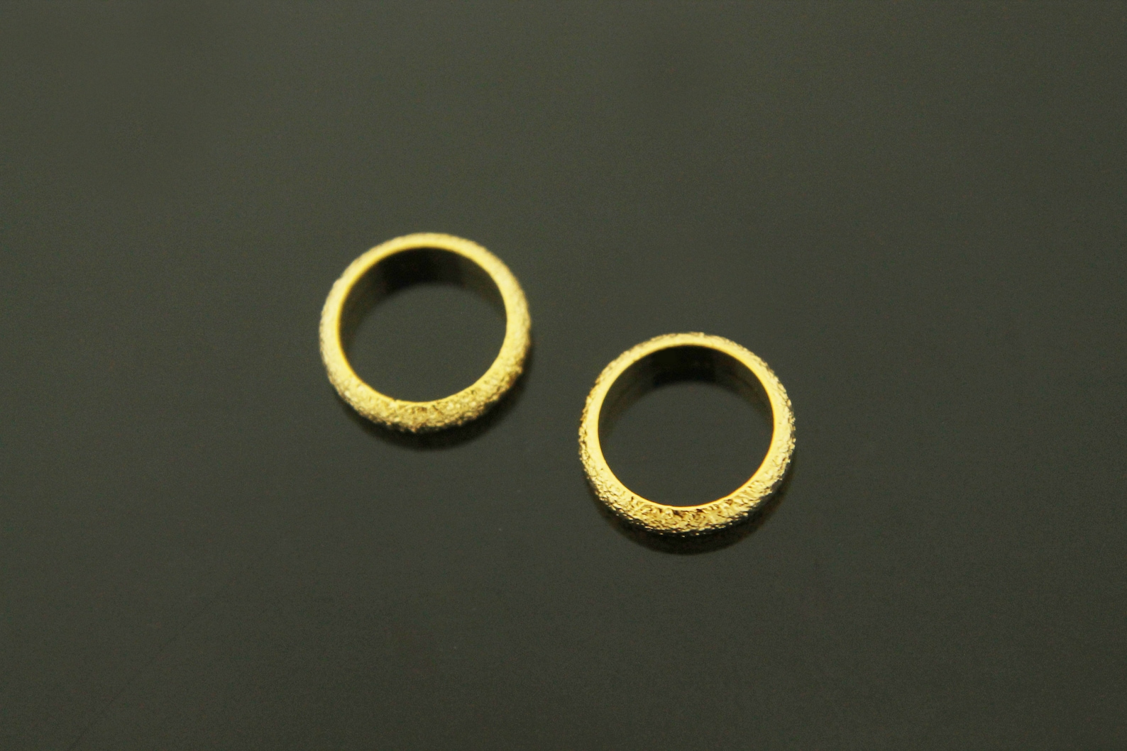 Sanding Ring Beads S62-G2 Nickel Free 20pcs 10x2mm 8mm | Etsy