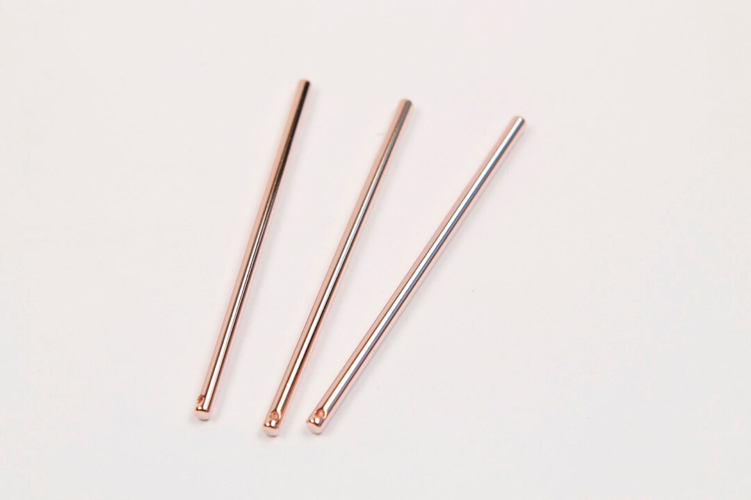 Stick, S1-P3, 10 Pcs, 50x2mm, Round of Sticks W/ 1 Hole in One End ...