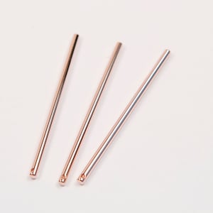 Stick, S1-P3, 10 Pcs, 50x2mm, Round of Sticks W/ 1 Hole in One End ...