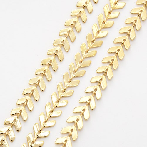 Nickel Free Fishbone Chain CJ03-12 1m Handmade Chain - Etsy