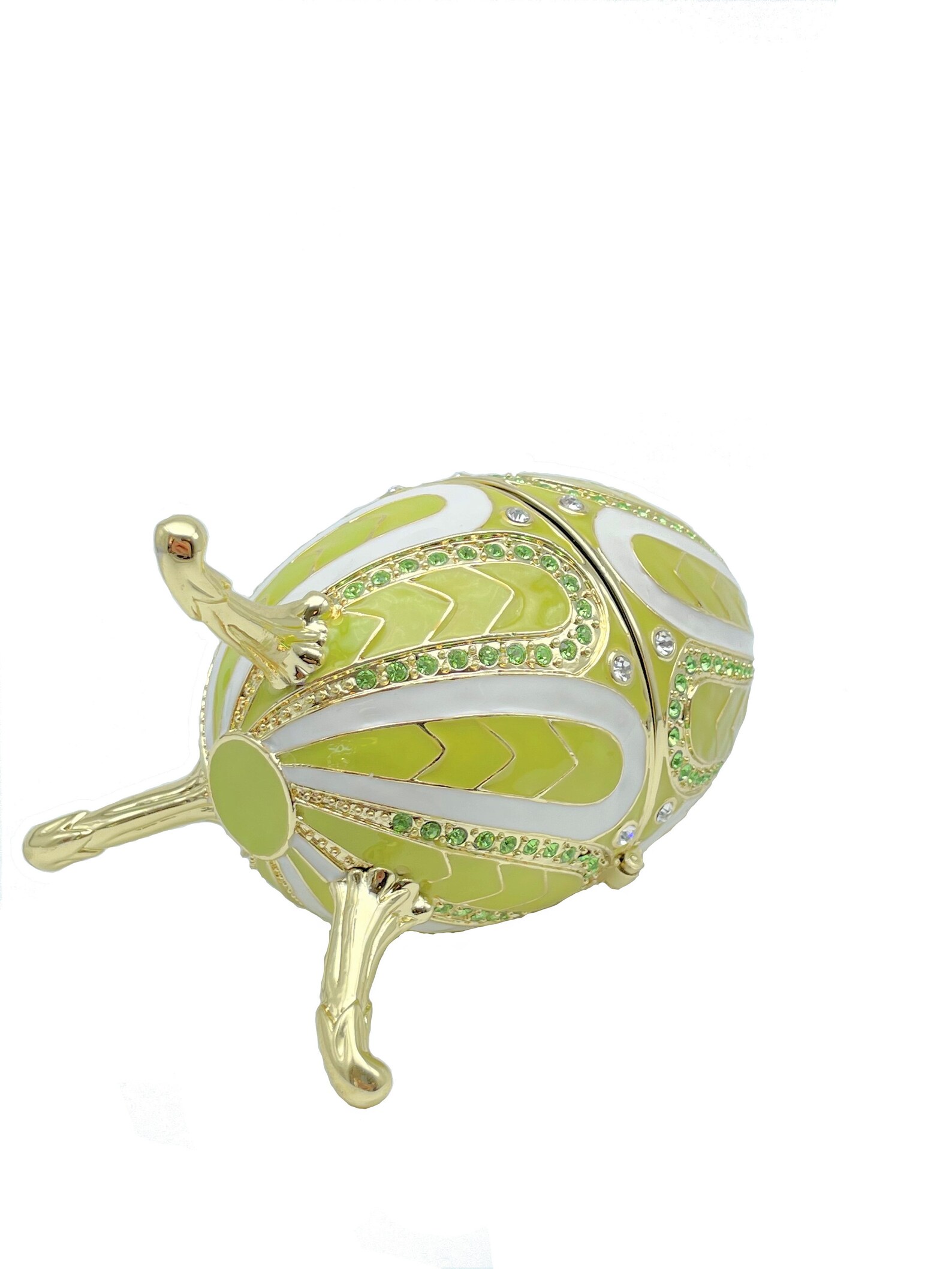 Green Music Box Fur Elise by Beethoven Faberge Egg Trinket Box | Etsy