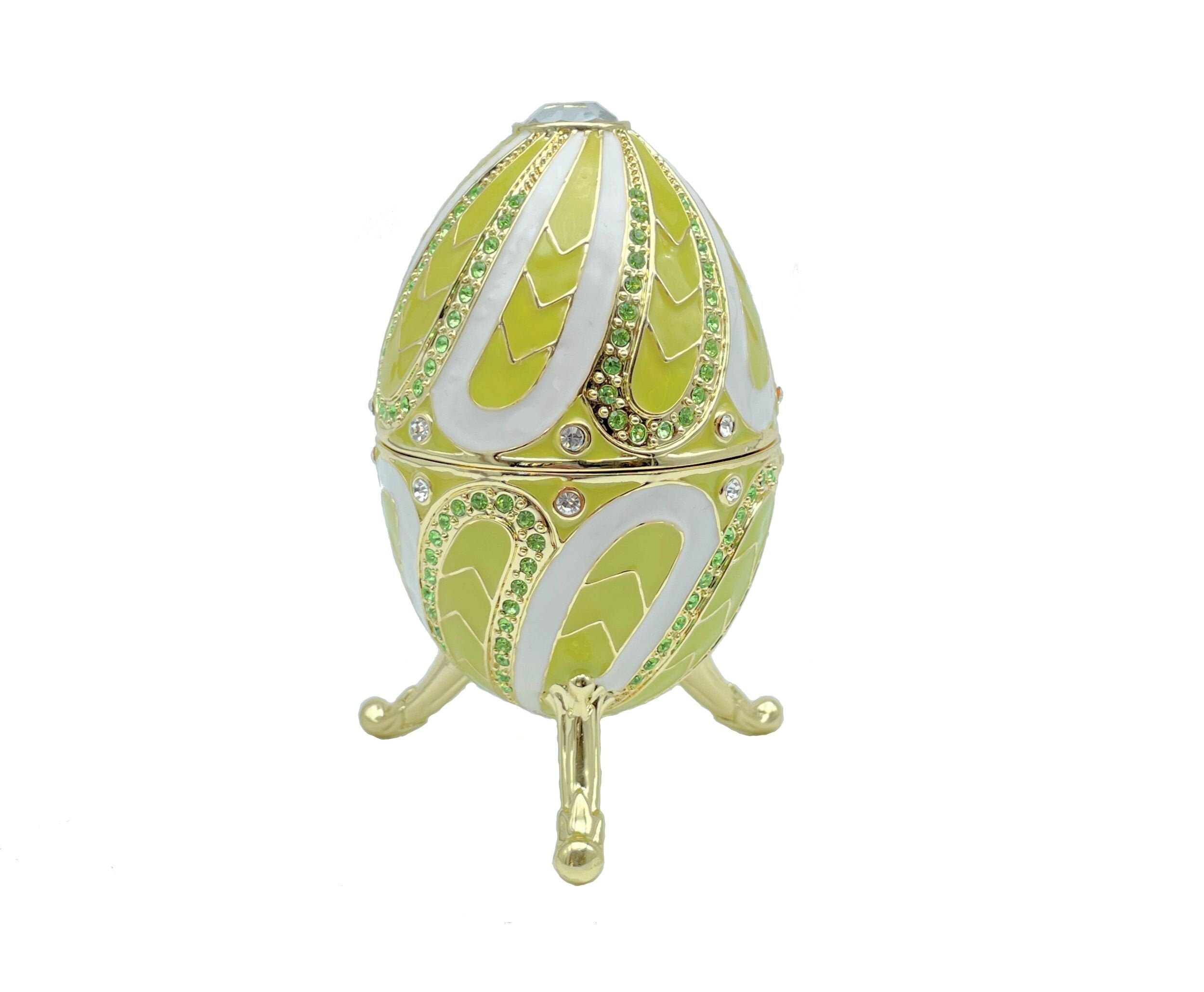 Green Music box Fur Elise by Beethoven Faberge Egg Trinket Box | Etsy