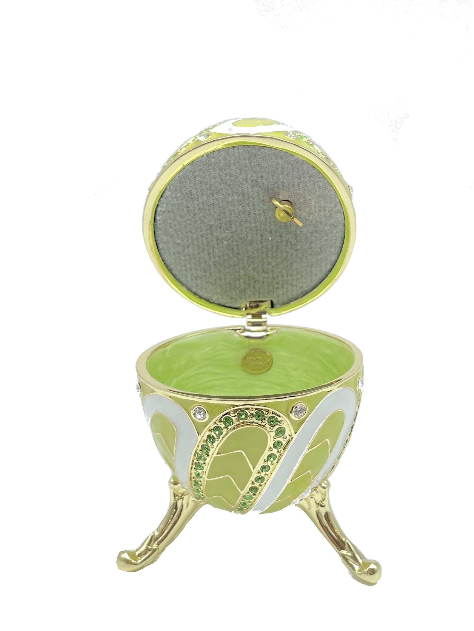 Green Music Box Fur Elise by Beethoven Faberge Egg Trinket Box | Etsy