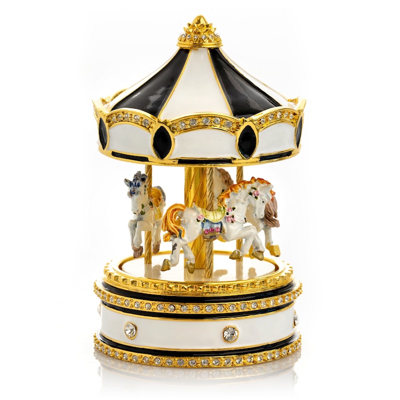 Carousel Horse Music Box - Etsy