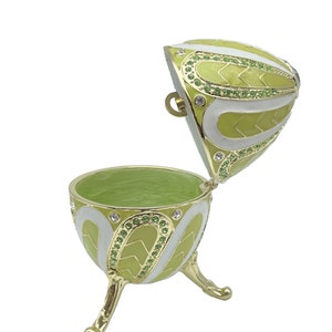 Green Music Box Fur Elise by Beethoven Faberge Egg Trinket Box - Etsy