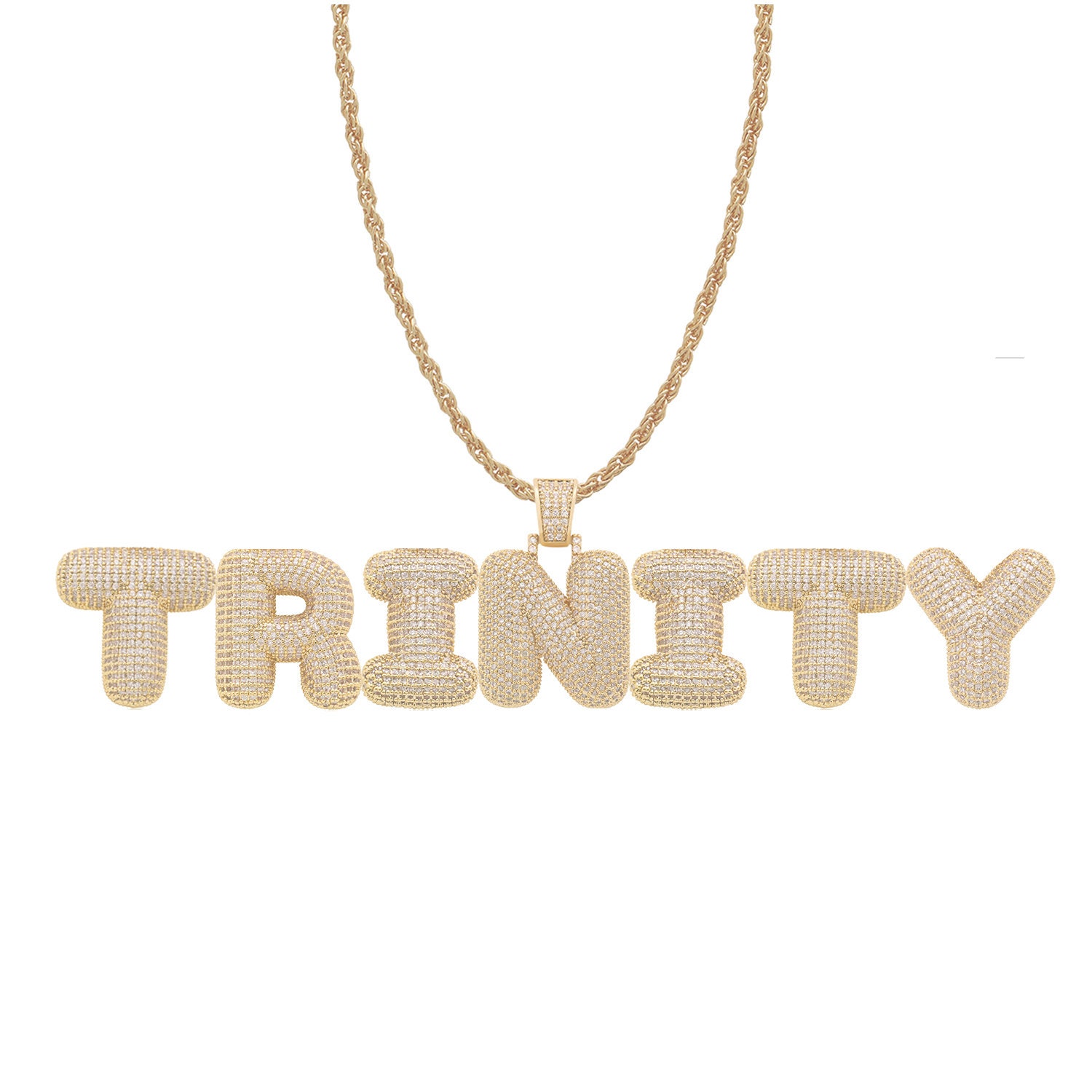 Name Bubble Letter Necklace For Trinity Name Crystal Etsy name-bubble-letter-necklace-for-trinity-name-crystal-etsy