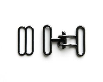 10 Sets of 20mm Cinch Buckle and Slide Set silver Finish - Etsy