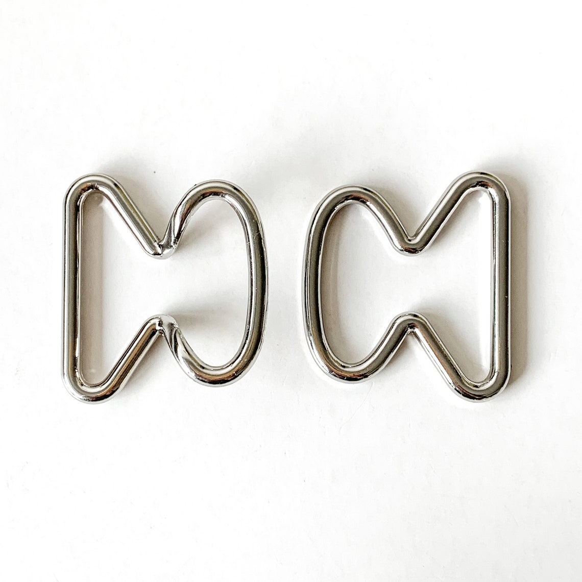 1 Piece 38mm (1.5 Inch) Circular Interlocking Buckle, Metal, Silver ...