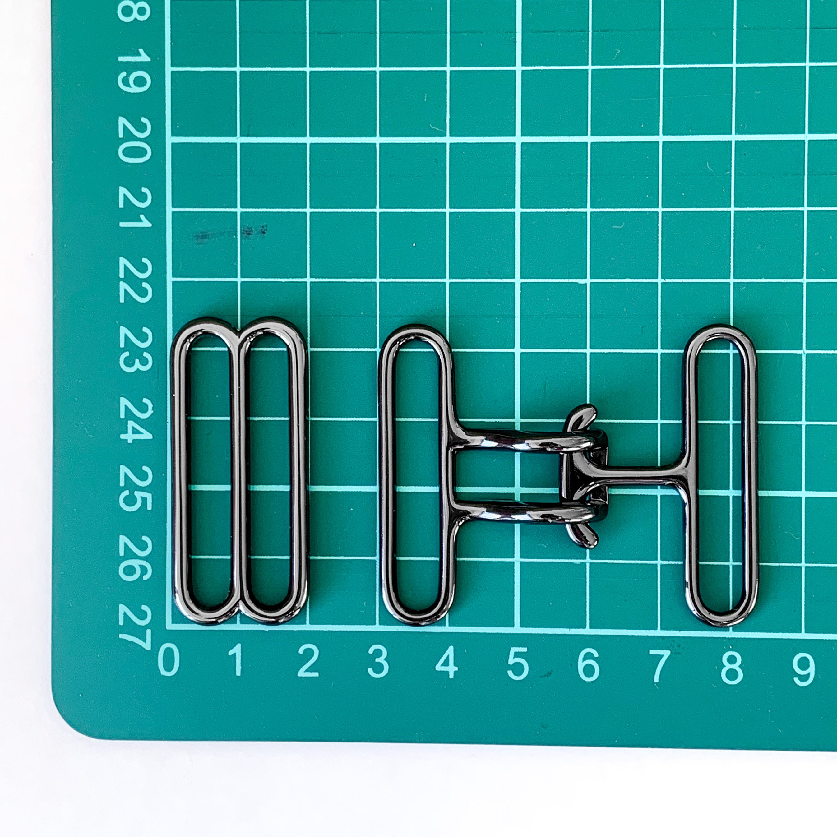 10 Sets of 38mm Cinch Buckle and Slide Set gunmetal Black - Etsy