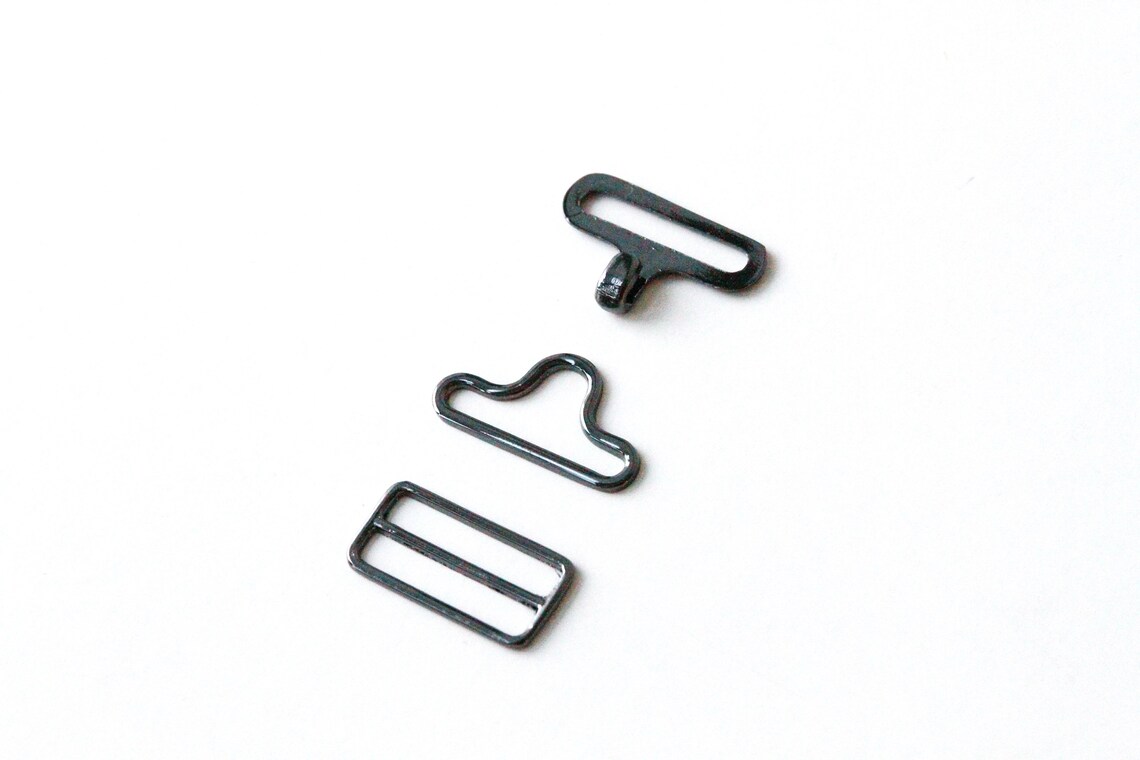10 Sets of Bow Tie Hardware High Quality Slide Eye and Hook 19mm ...