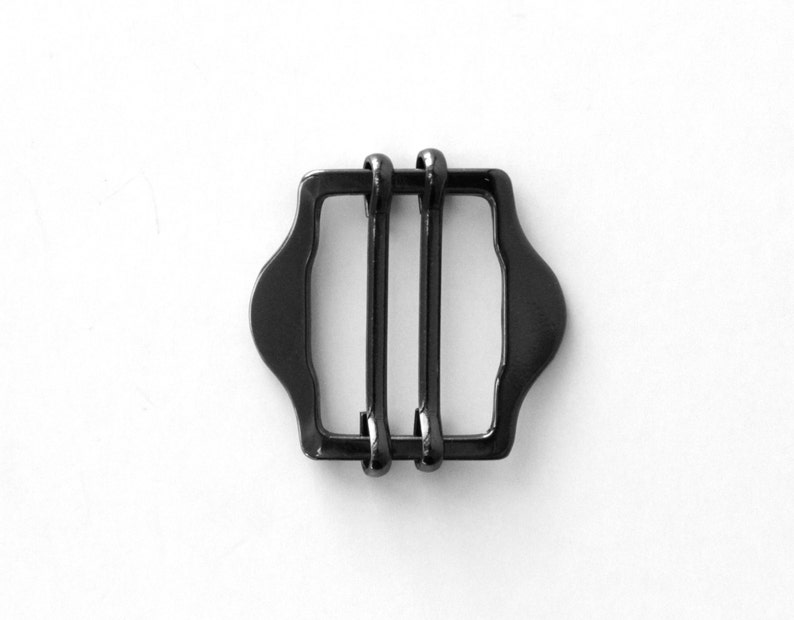 10 Pcs of Metal Vest Buckles 25mm X 18mm (gunmetal Black Finish) - Etsy