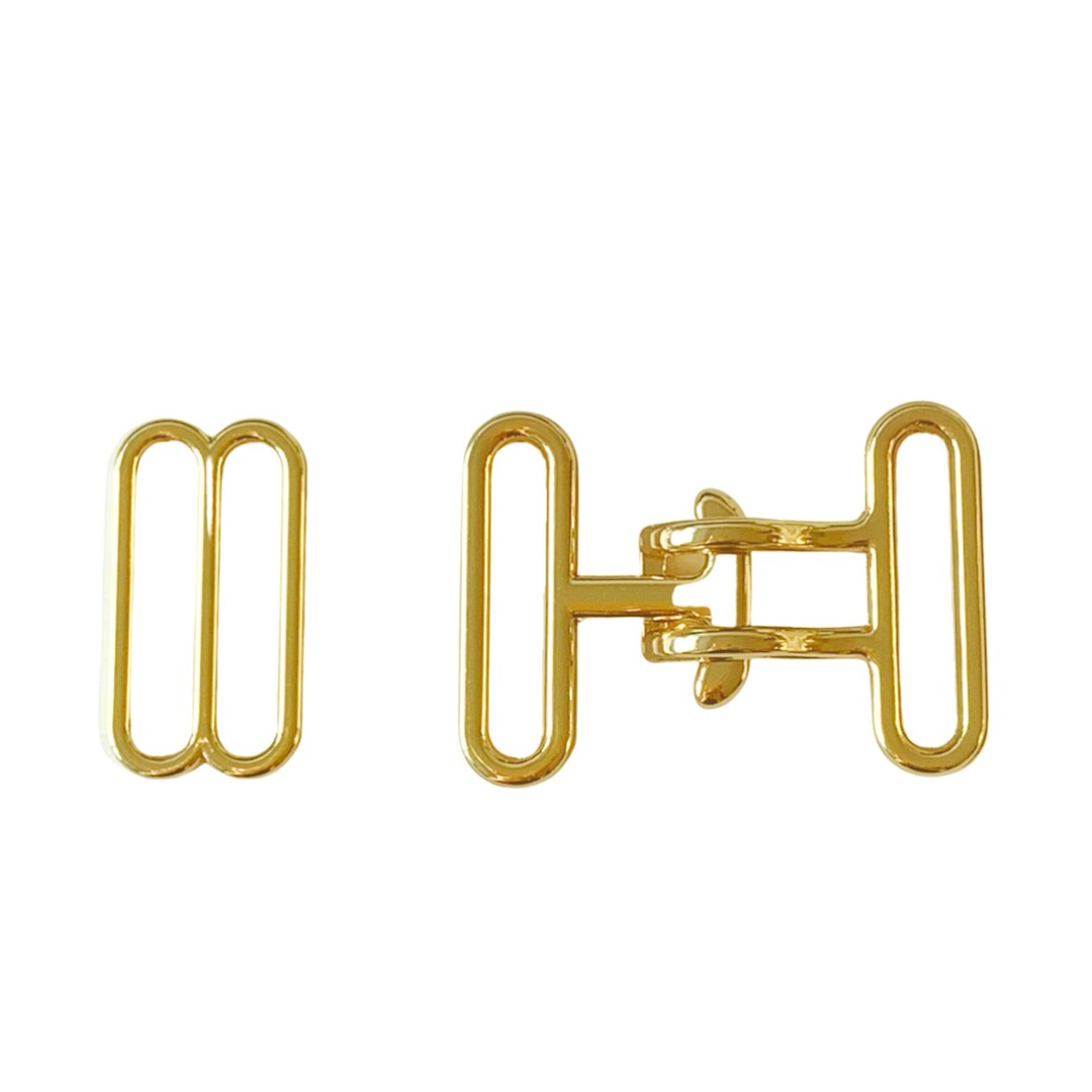 20 Sets of 20mm Cinch Buckle and Slide Set (gold Color Finish) - Etsy