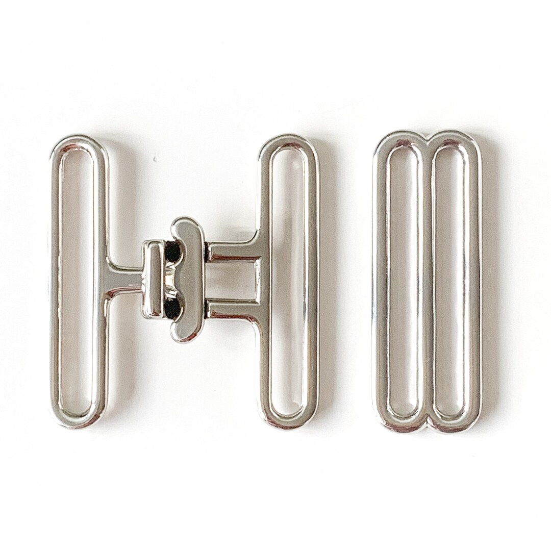 10 Sets of 50mm Cinch Buckle and Slide Set (silver Color Finish) - Etsy