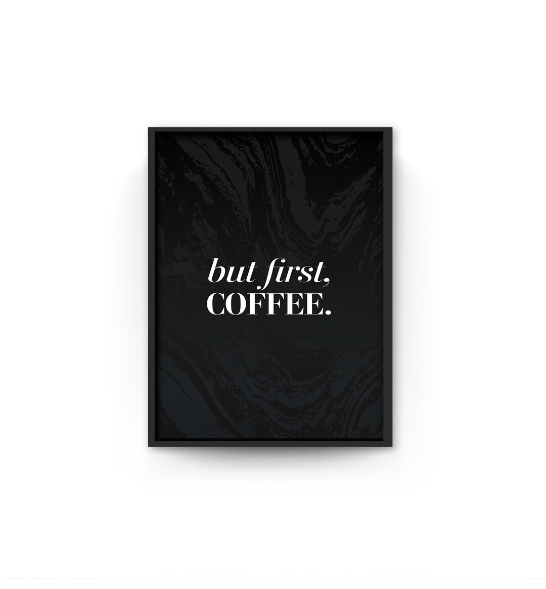 But First Coffee Printable, Typography Poster, Inspirational Print ...