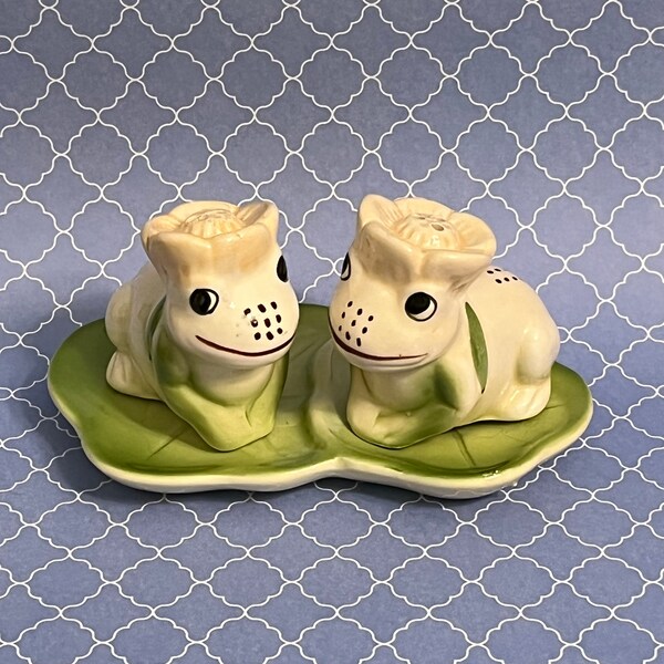 Anthropomorphic Salt and Pepper Shakers - Etsy