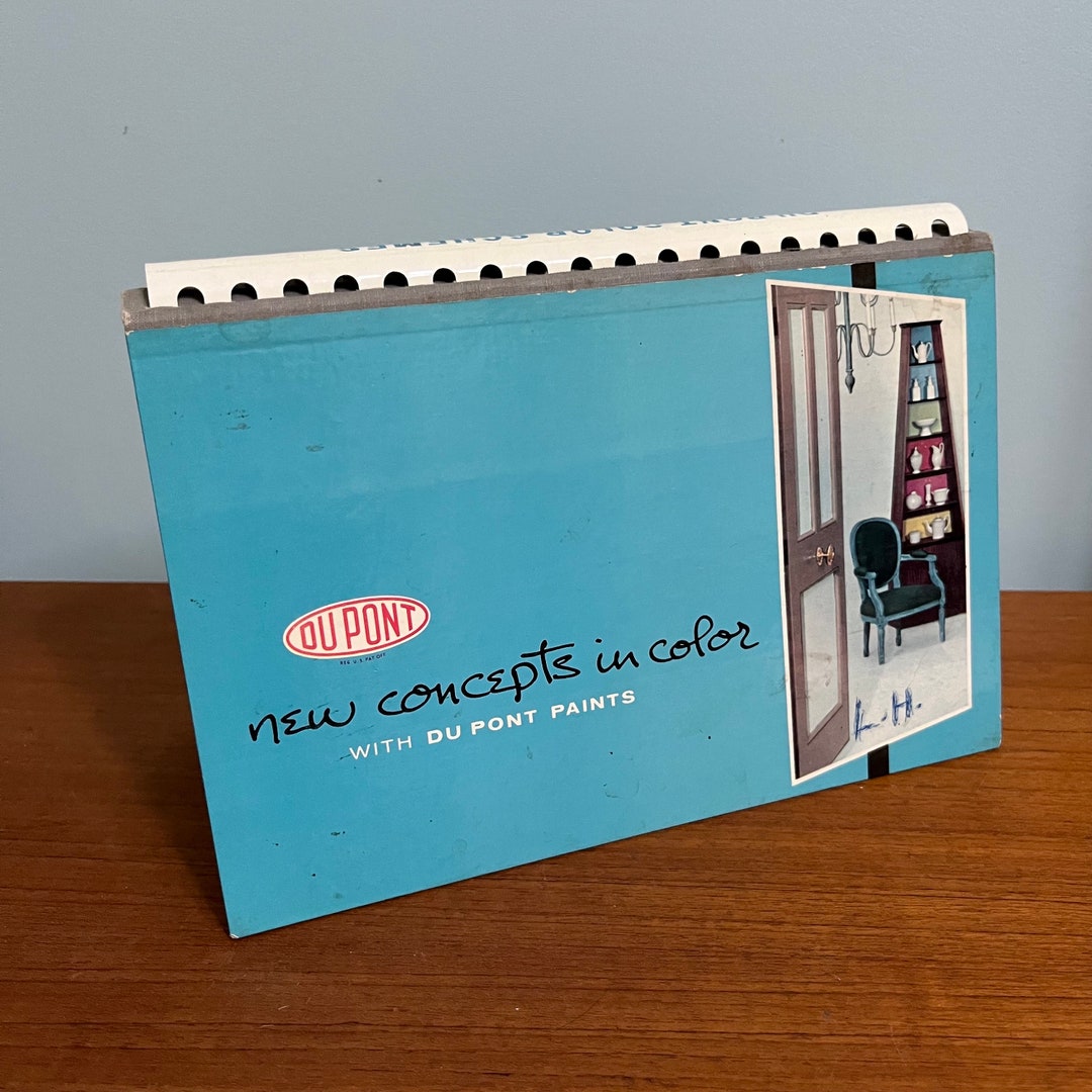 RARE Dupont Concepts in Color Color Schemes Book for Mid Century ...