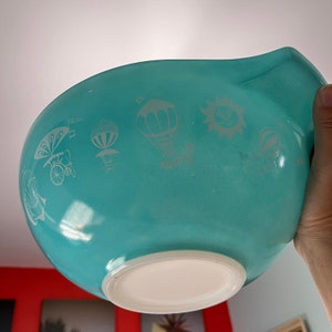 Pyrex Hot Air Balloon Chip and Dip Set - 444 Bowl - Etsy