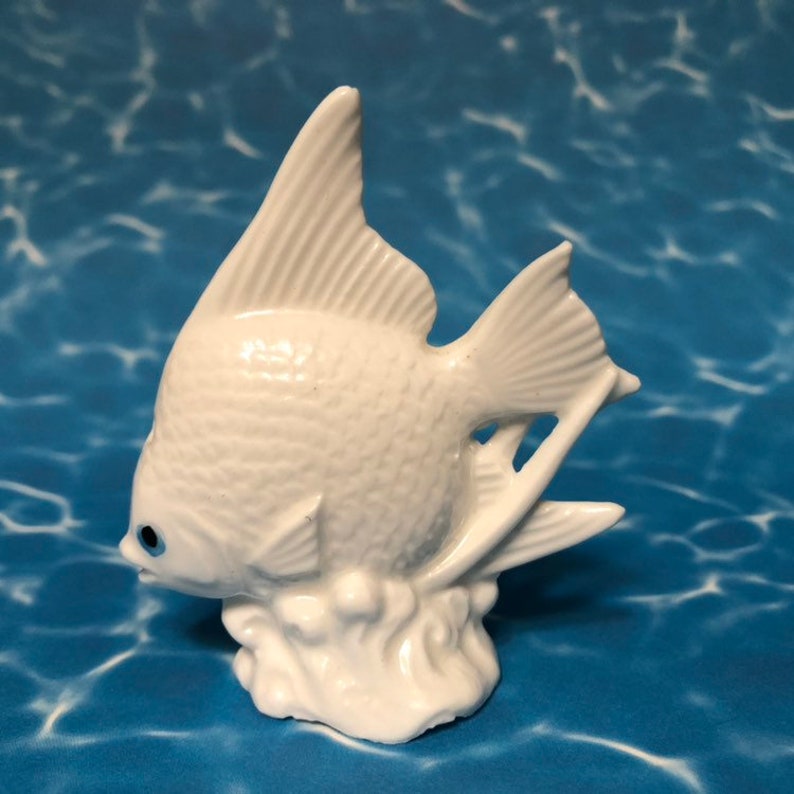 Bone China Angel Fish Salt and Pepper Shakers Made in Japan - Etsy