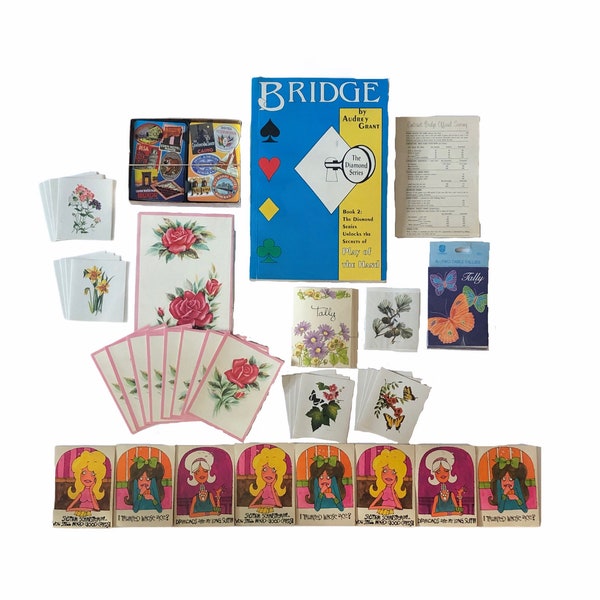 Tally Cards for 2 Tables - Etsy