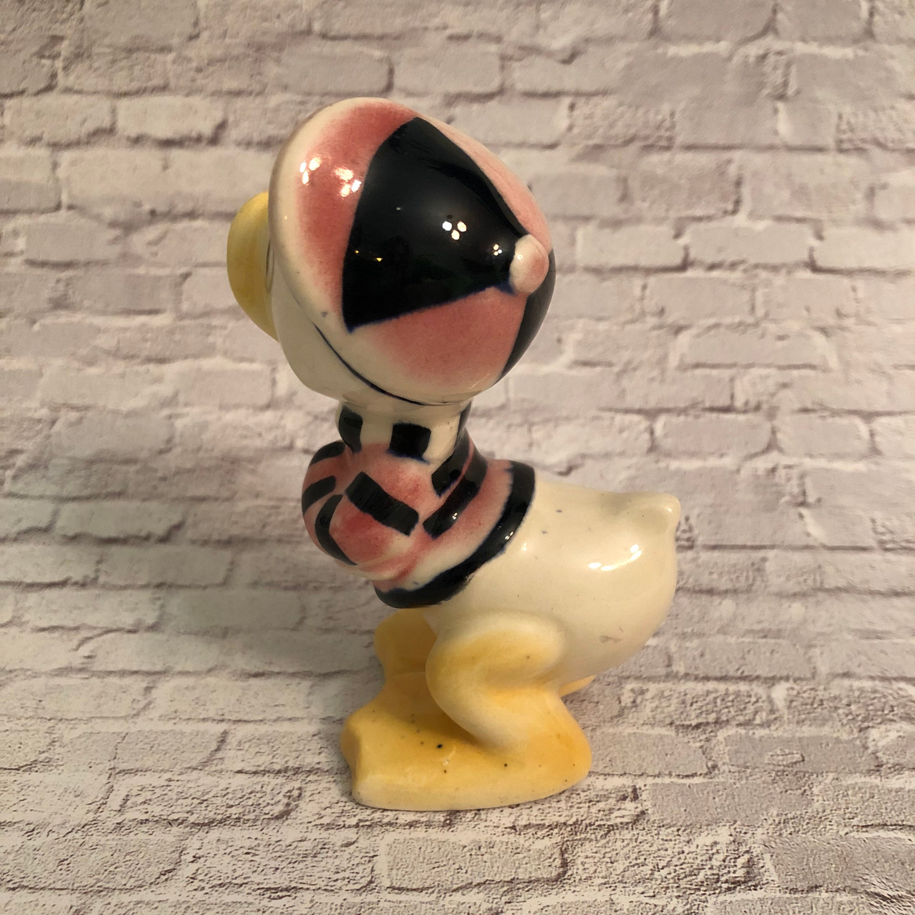RARE Walt Disney Duck American Pottery Evan K Shaw? Huey Duey Louie ...