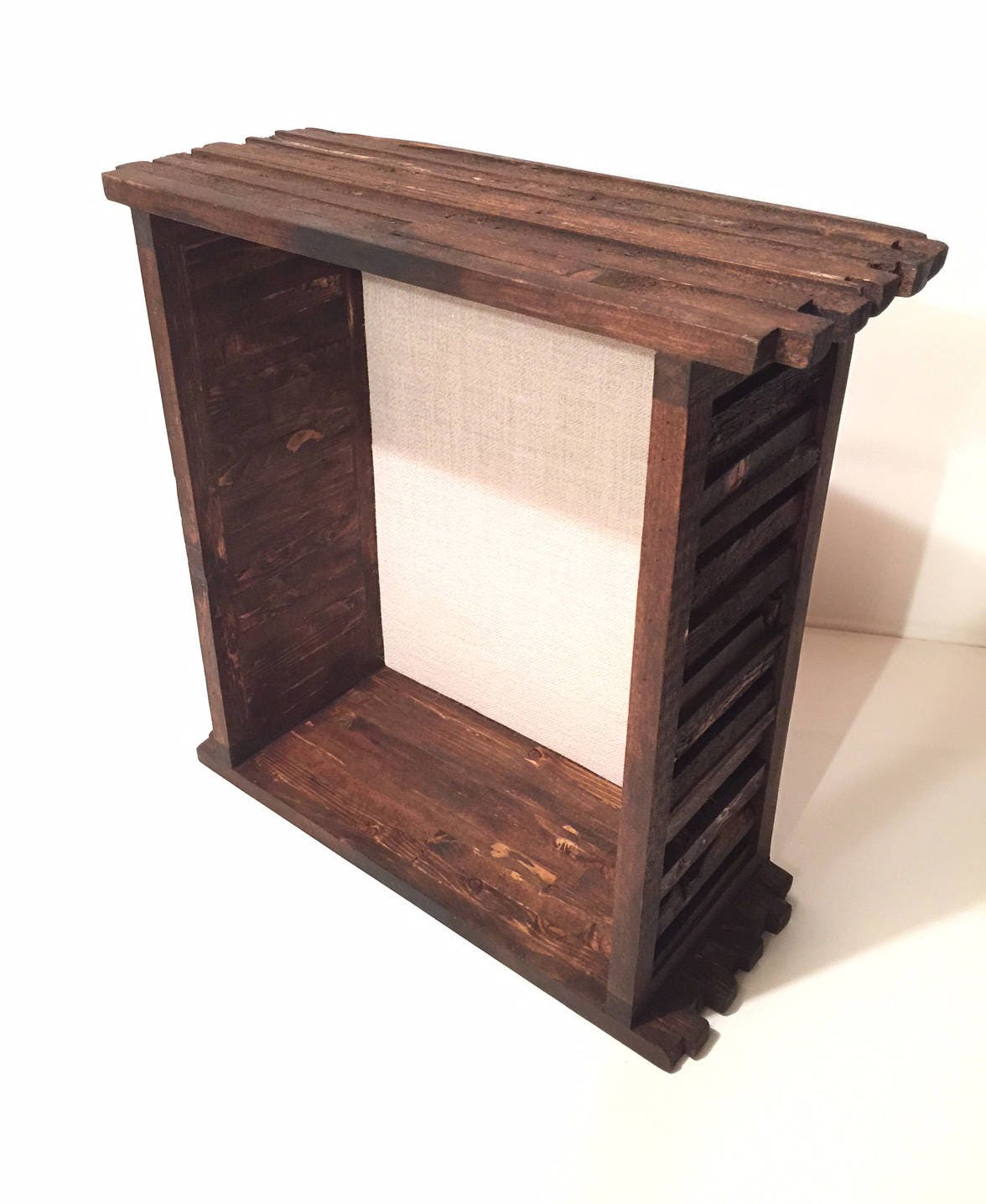 Farmhouse Shadow Box, Display Case, 16 X 20 X 4 | Artisan Rustic ...