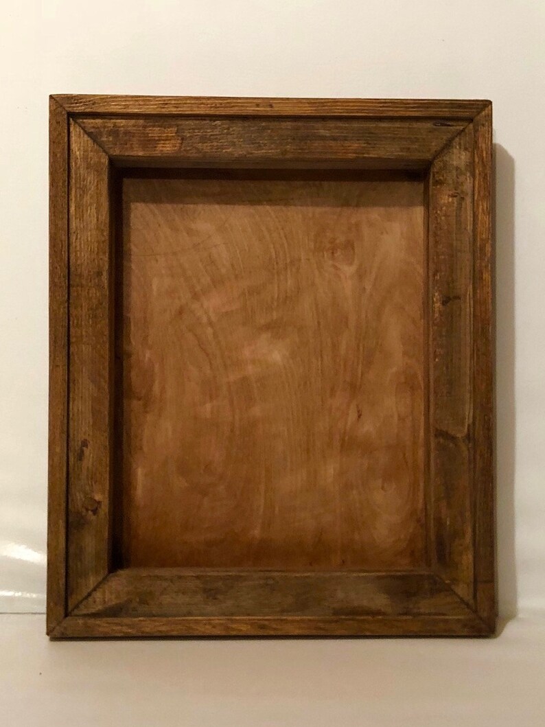 18 X 24 X 3 Shadow Box With Rustic Decorative Wooden Frame - Etsy