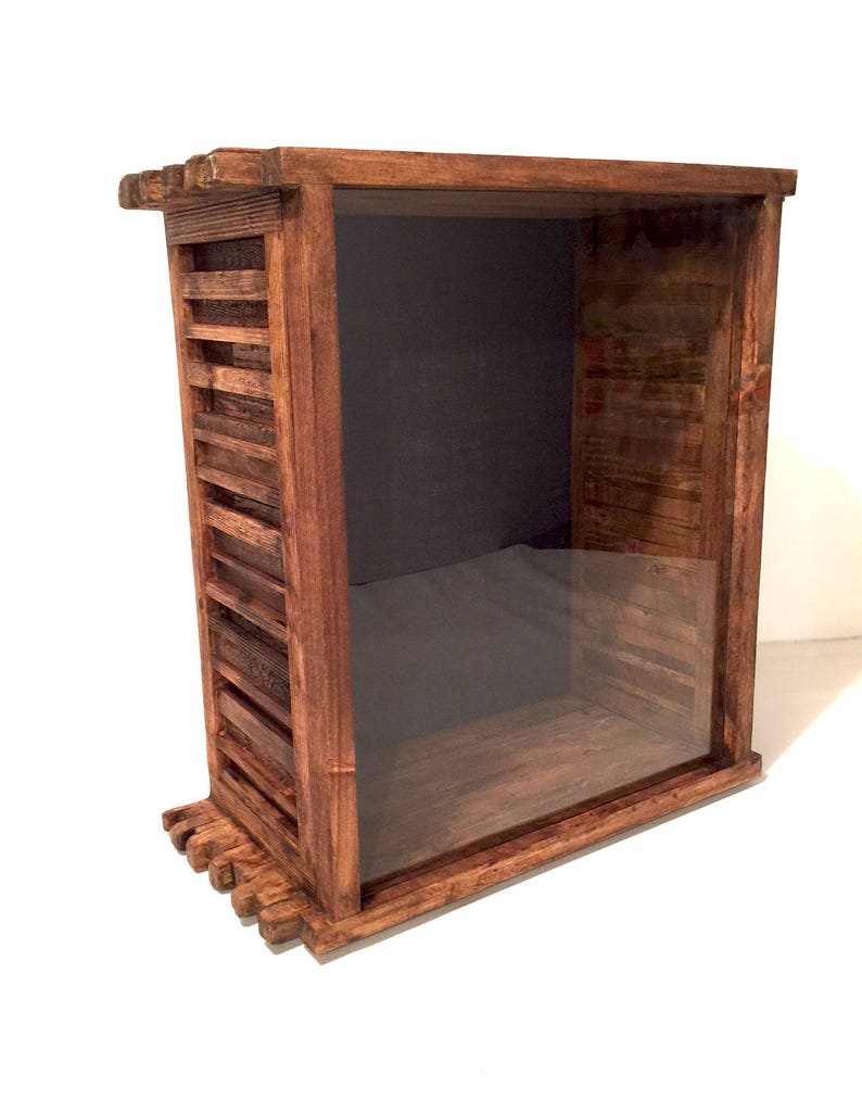 Farmhouse Shadow Box Display Case 16 X 20 X 8 Artisan - Etsy