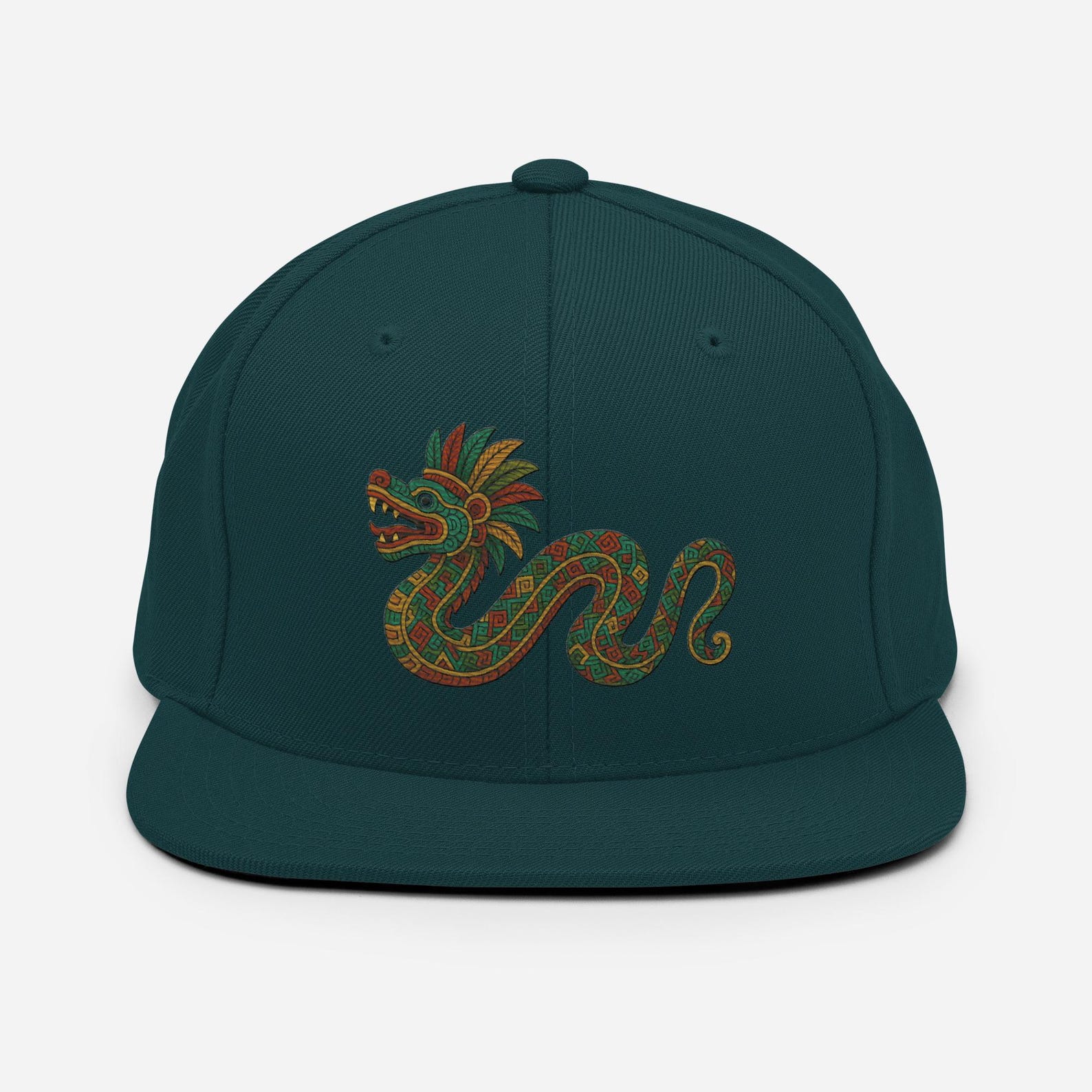 Gorra de serpiente maya azteca de Kukulkán – Gorra premium tipo ...