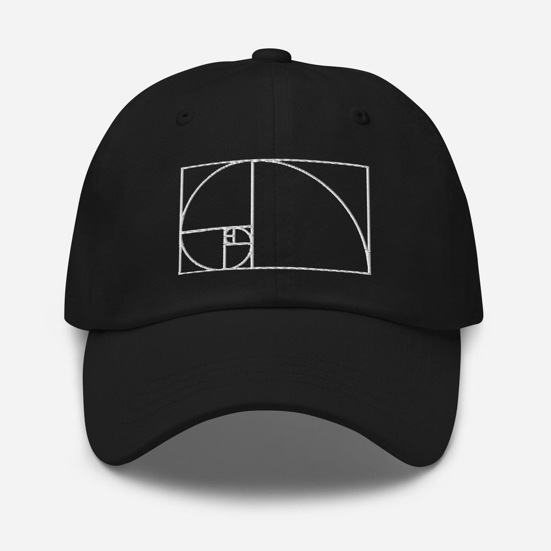 Fibonacci Symbol - Premium Dad Hat - the Golden Ratio - Etsy