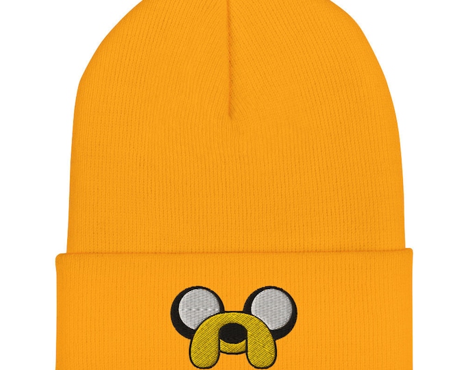 Crocheted JAKE Hat From Adventure Time Beanie Handmade - Etsy