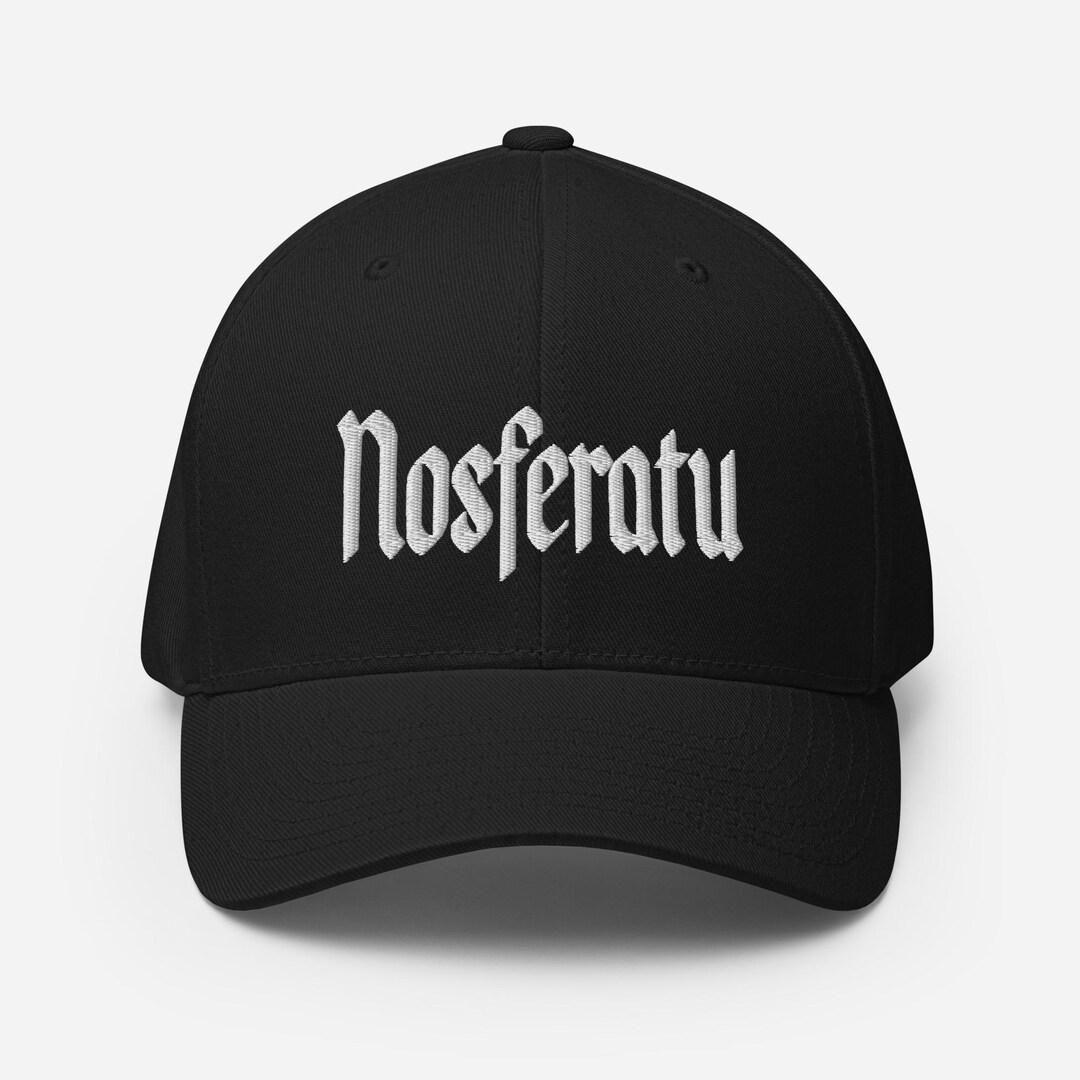Nosferatu Premium Structured Twill Cap Flex Fit L/XL - Etsy