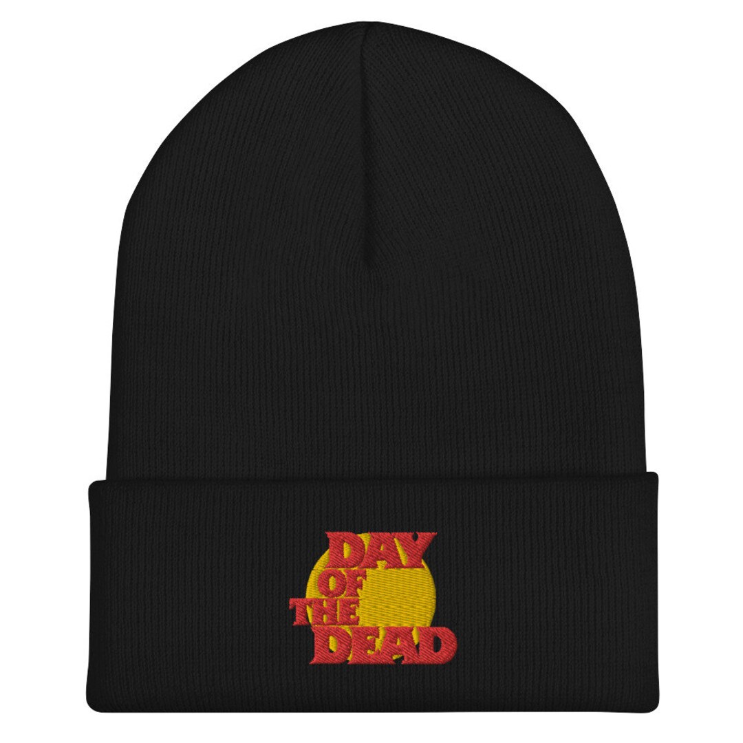 Day of the Dead Premium Cuffed Beanie Classic Zombie Movie Logo - Etsy