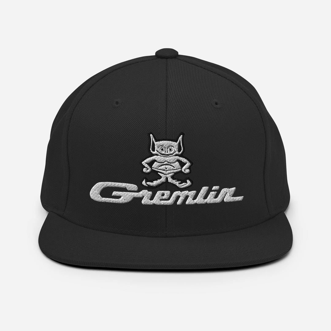 AMC Gremlin - Premium Snapback Hat - Badge and Logo - Etsy
