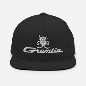 AMC Gremlin - Premium Snapback Hat - Badge and Logo - Etsy