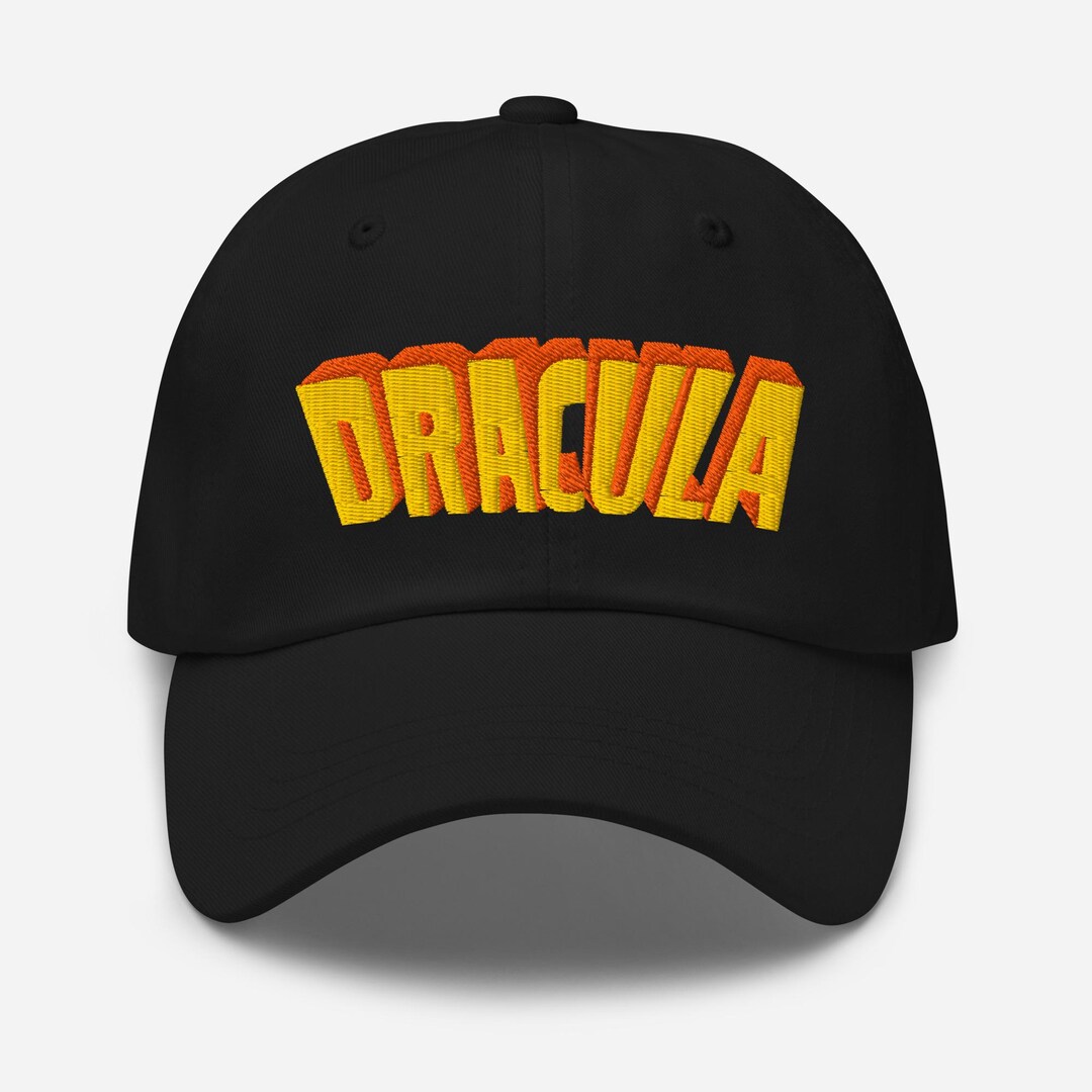 Dracula - Premium Dad Hat - Classic Horror - Etsy