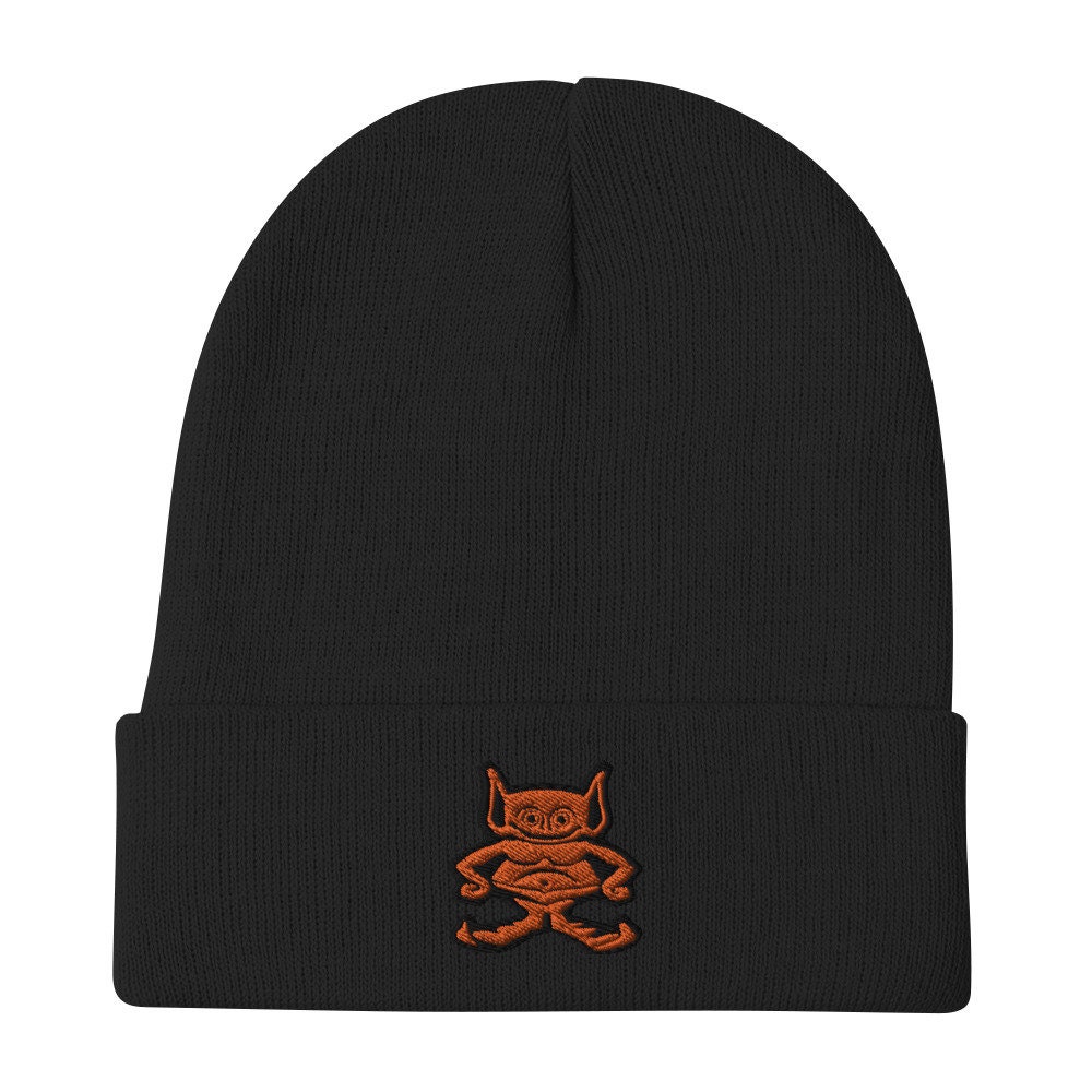 Gremlin Badge Logo - Premium Embroidered Beanie - AMC American Motors ...