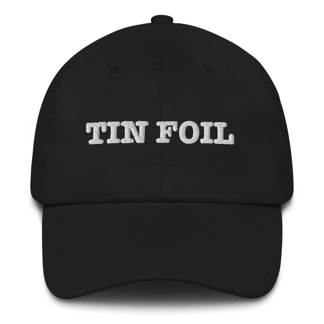 Tin Foil Elegance: Premium Dad Hat for the Modern Thinker - Etsy