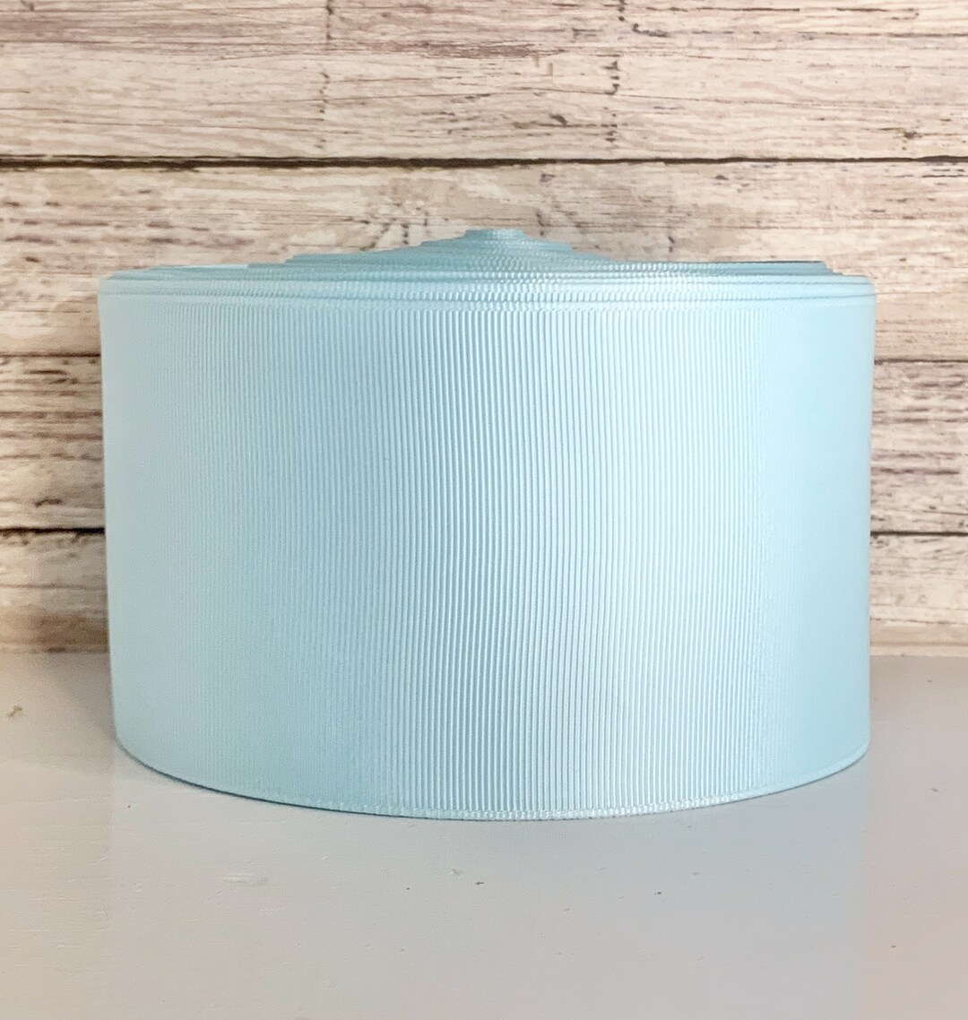 3” Light Blue Solid Ribbon - Etsy