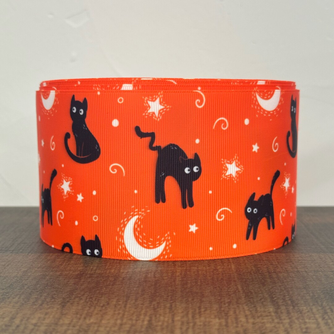 3” Black Cats, Moon & Stars - Etsy