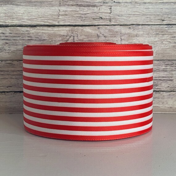 Raya estrecha roja y blanca de 3 - Etsy España