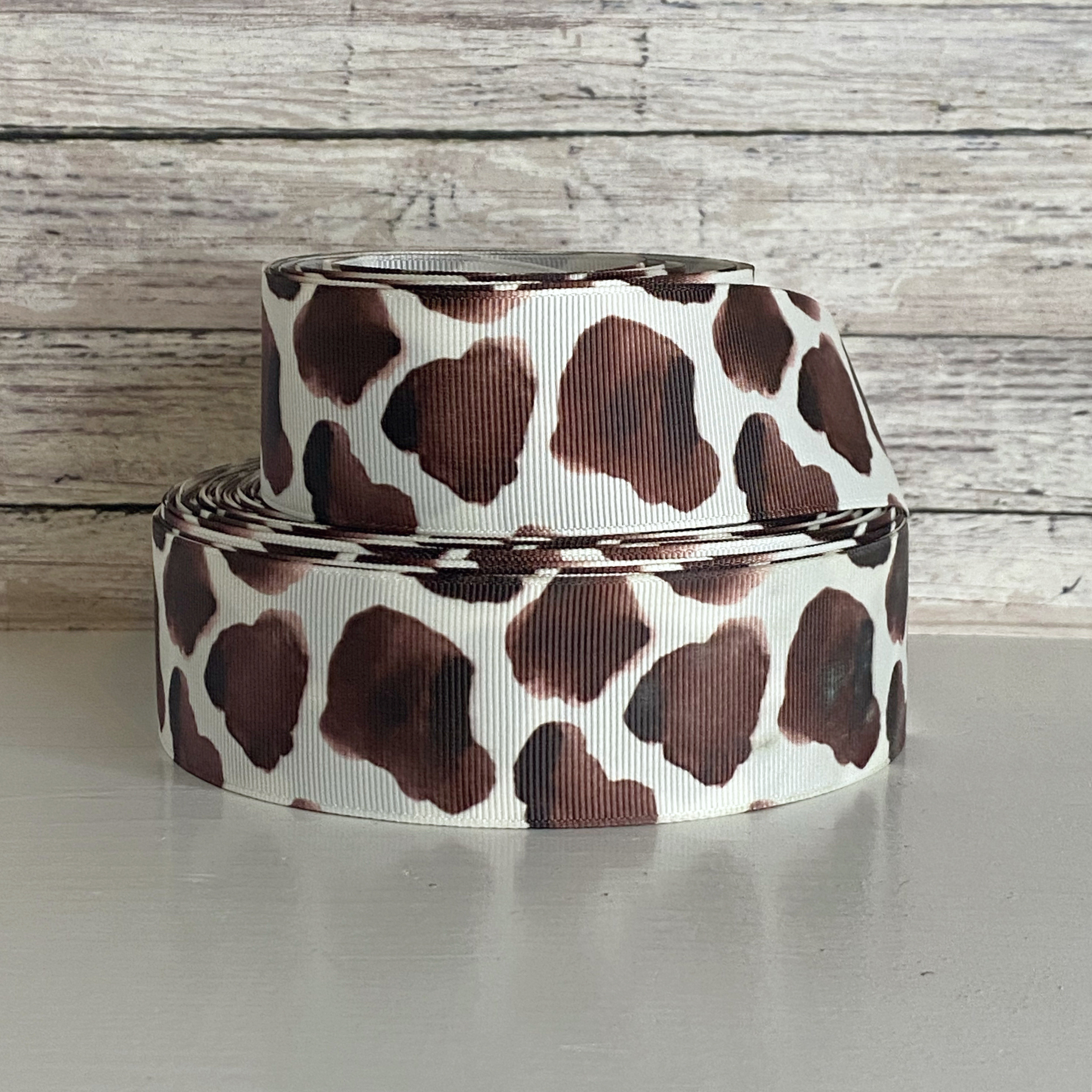 1.5 Brown Watercolor Cow Spots | Etsy