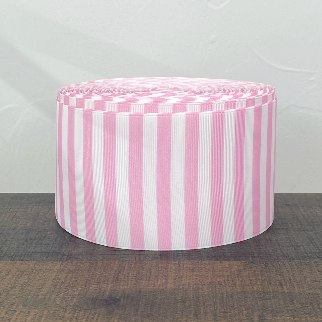 3” Light Pink Vertical Stripe - Etsy