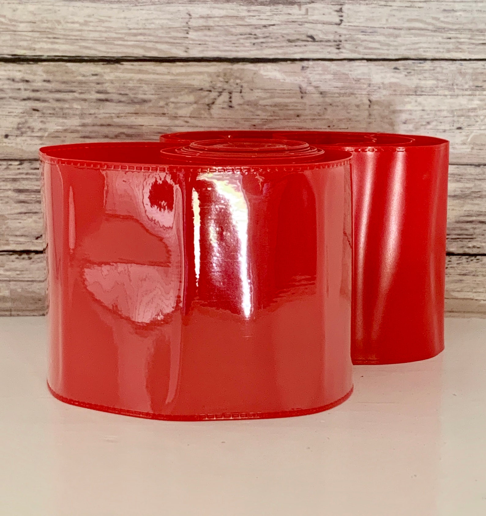 3” Red Fillable Ribbon - Etsy