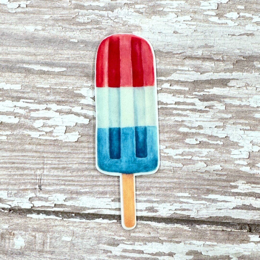 Set of 2 Patriotic Popsicle Resins - Etsy